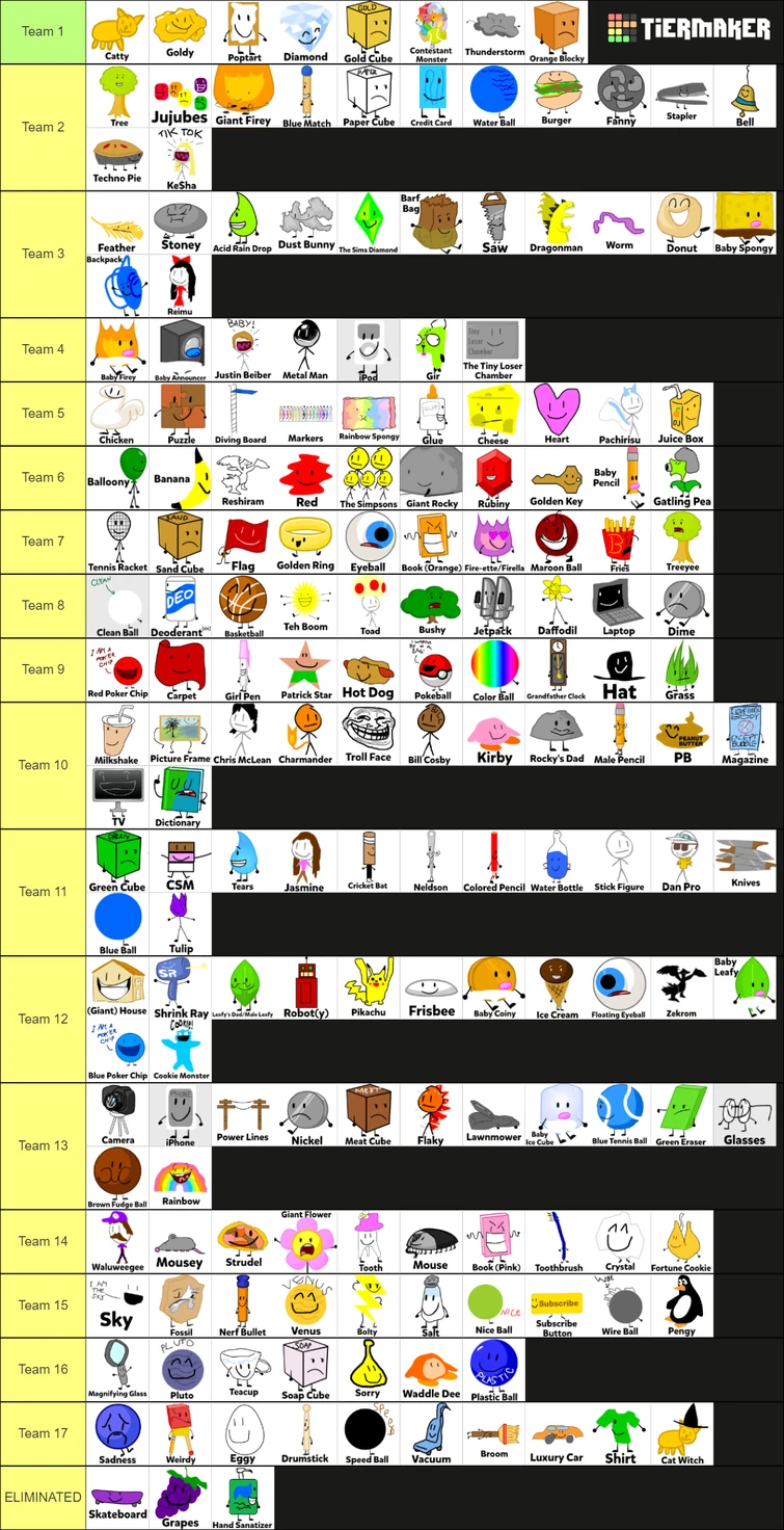 BFDI 17 VV #14 | Fandom