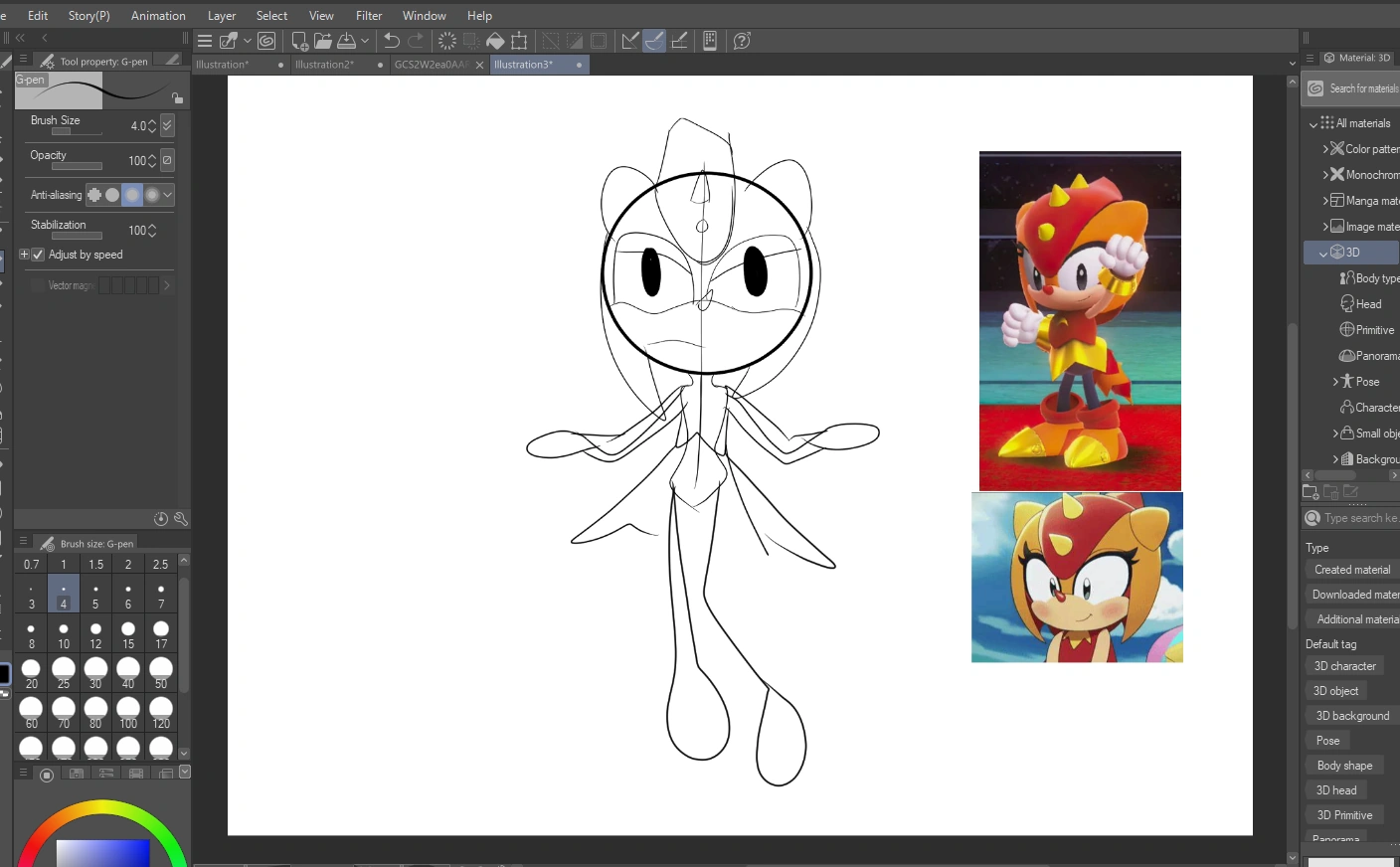 drawing Trip in her true form | Fandom