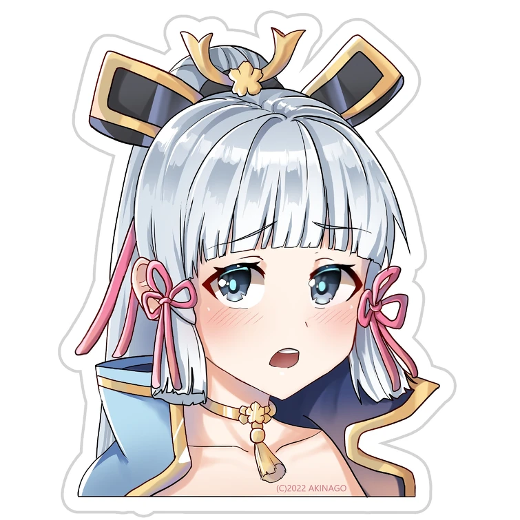 Ayaka sticker by me! | Fandom