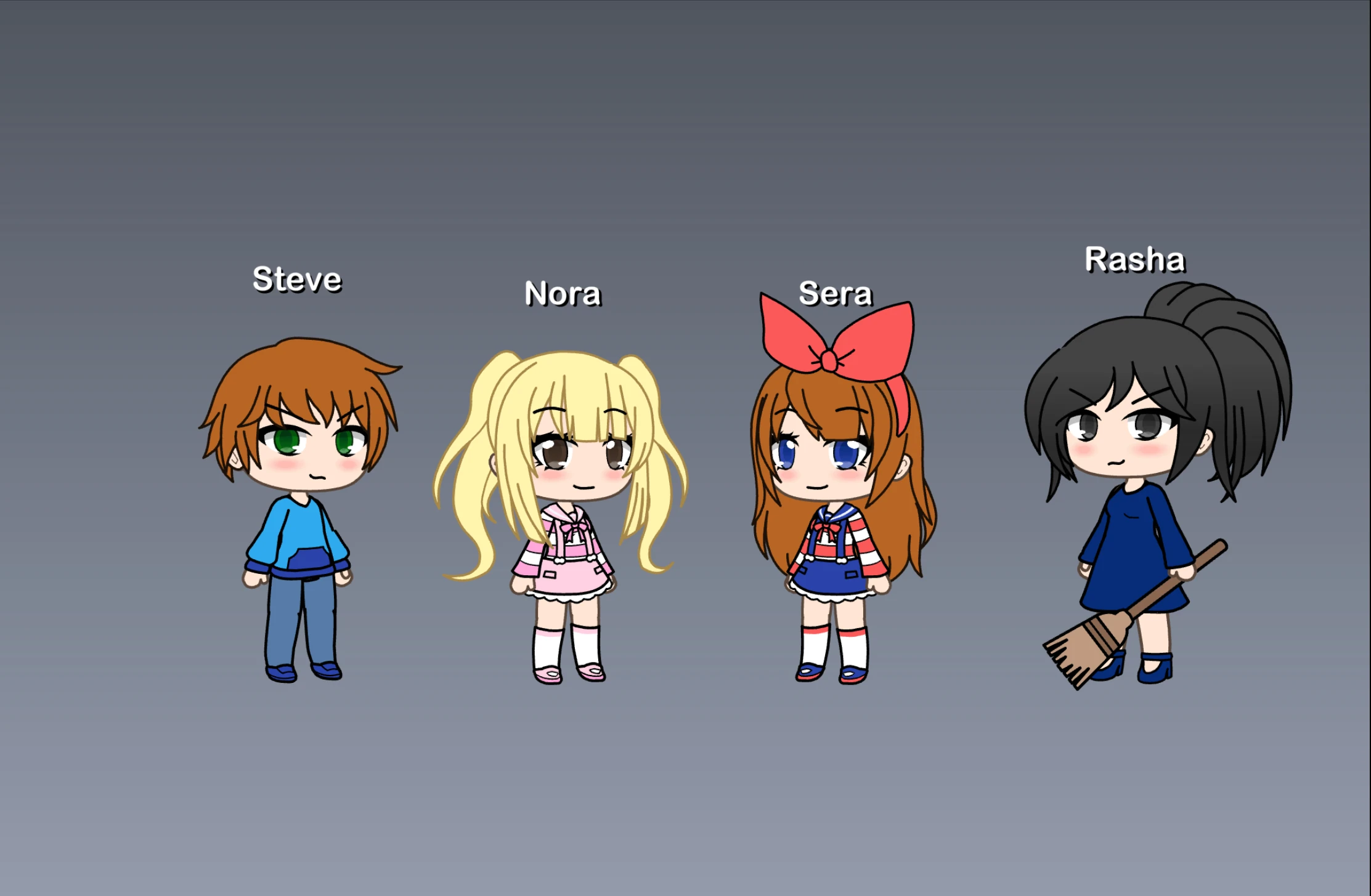 Steve,Nora,Sera and Rasha | Fandom