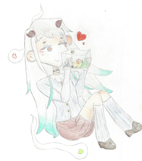Nene and a smol fish hanako | Fandom