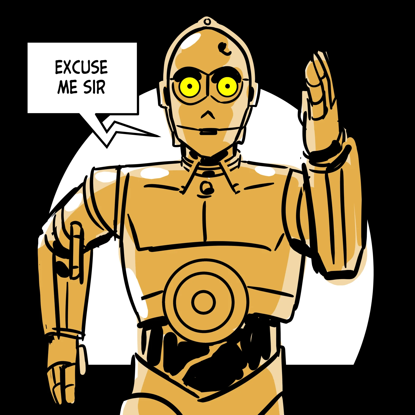 Imagine C-3PO running full speed directly at you. | Fandom