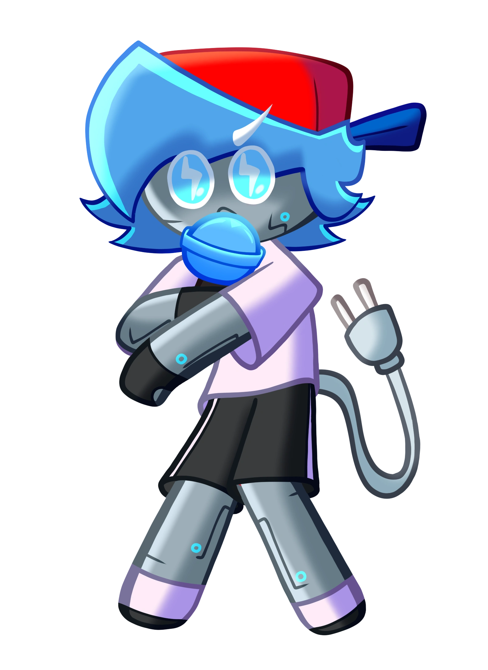 Blue Raspbattery Illustration | Fandom