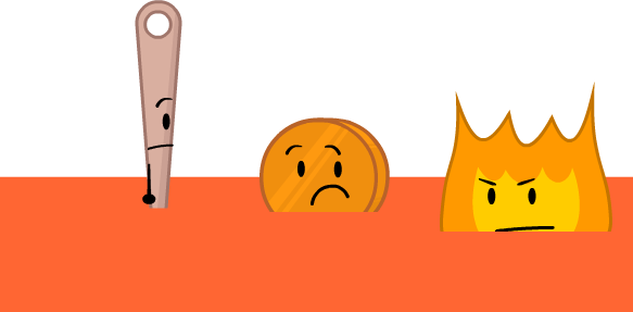 seeing what object show characters can survive in lava 1: BFDI ...