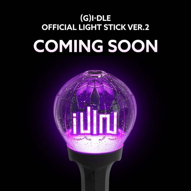(G)I-DLE's New Lightstick + IVE's Official Lightstick | Fandom