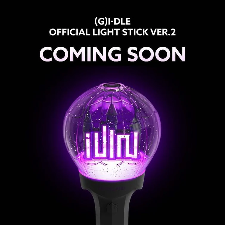 (G)I-DLE's New Lightstick + IVE's Official Lightstick | Fandom