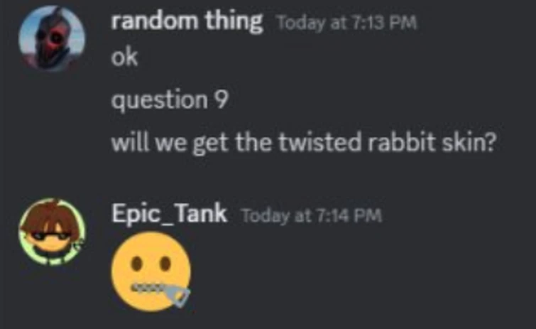 I can't tell if the Season 8 Reward is Bunny or a new version of ...