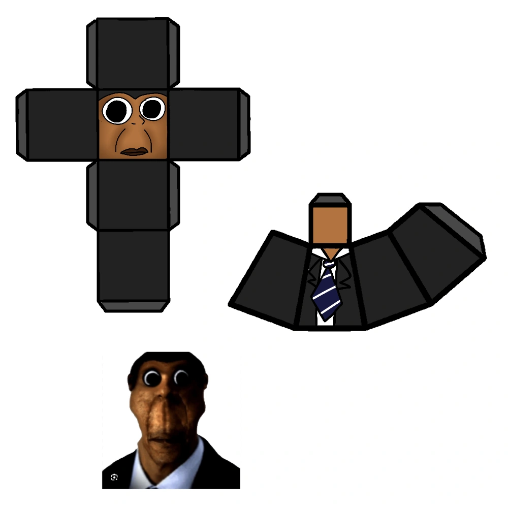 Obunga Paper doll | Fandom
