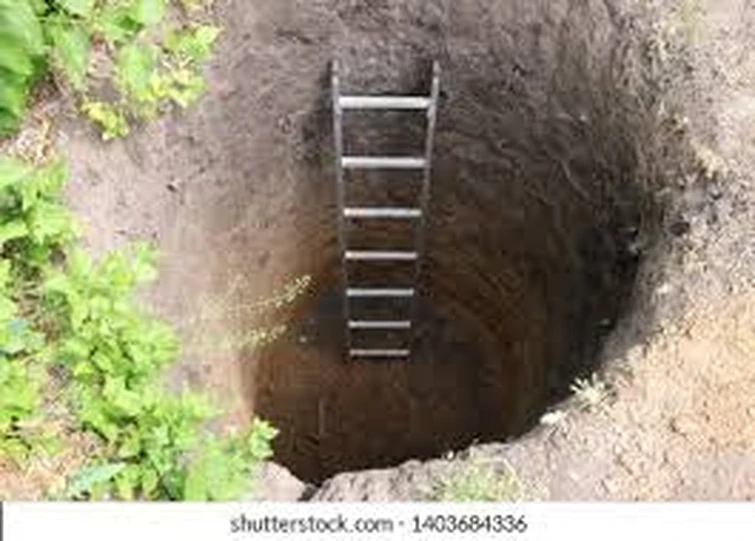 I am bored. Here, Have A Image Of A Pit With A Ladder | Fandom
