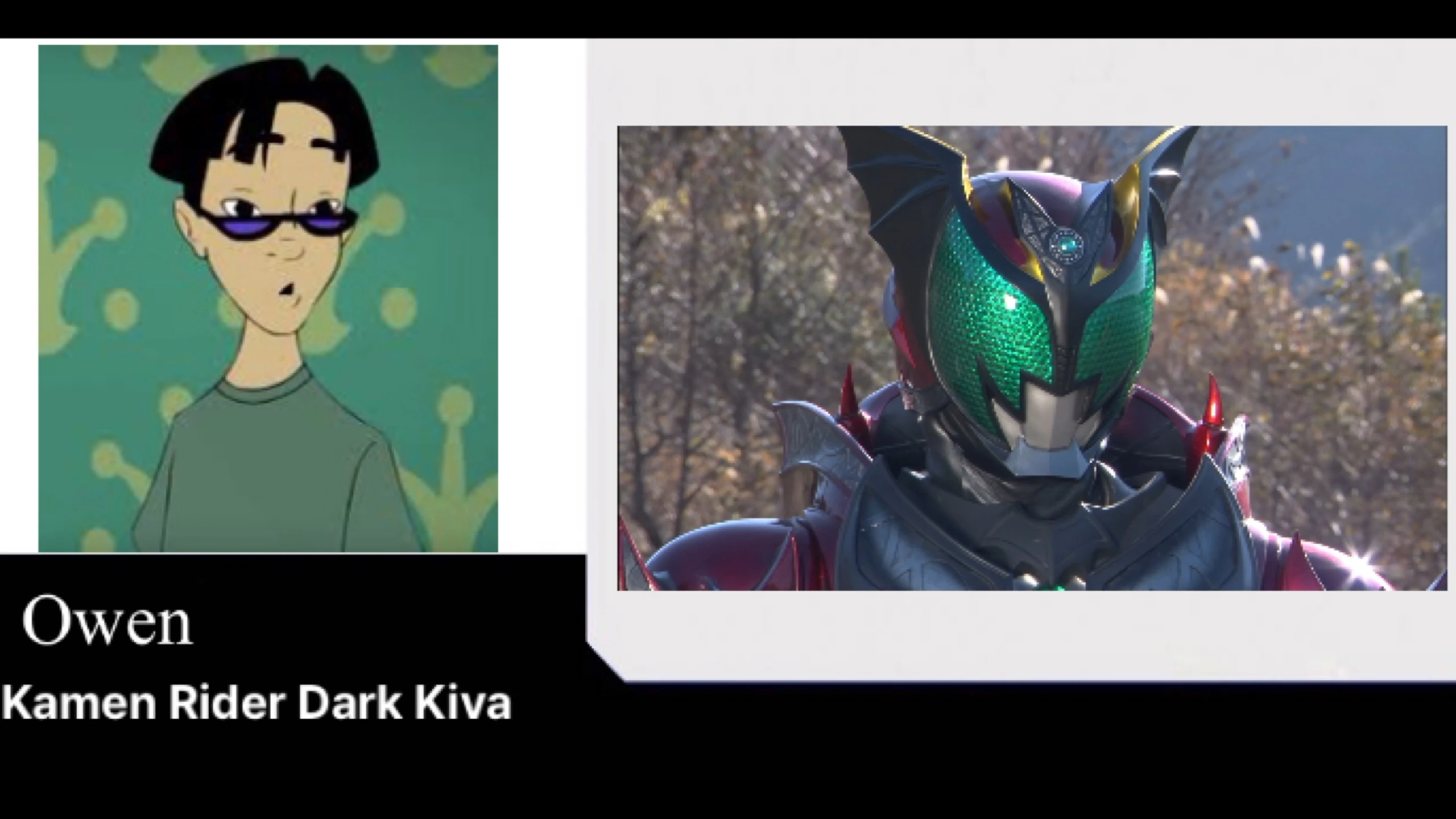 Owen Lam as Kamen Rider Dark Kiva (Good) | Fandom