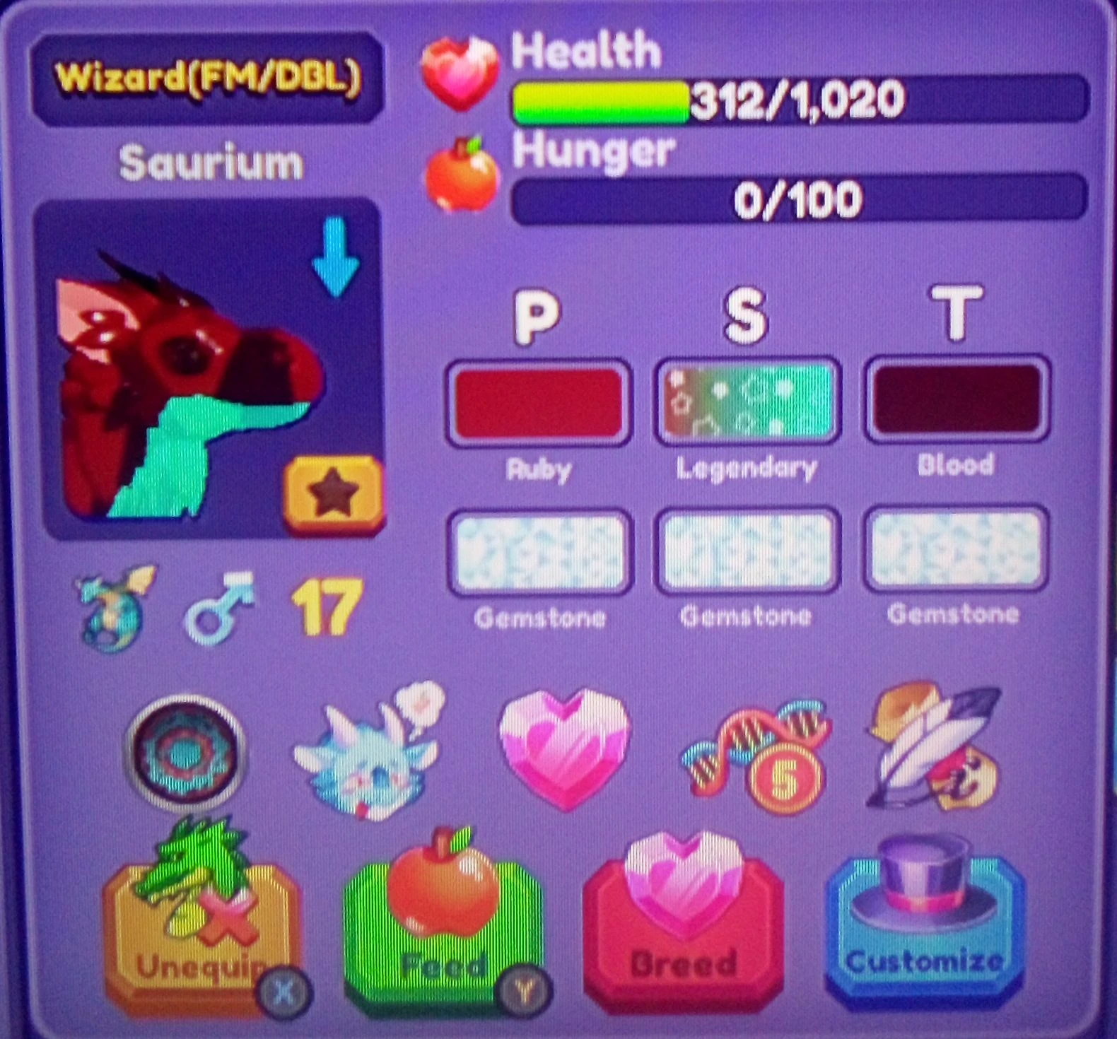 Seeing offers on wizard (FM DBL pure gemstone) | Fandom