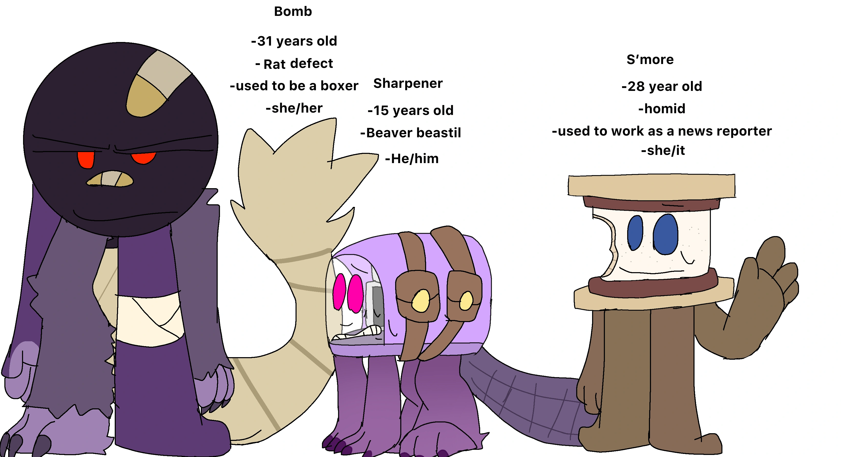 More objectified oc’s | Fandom