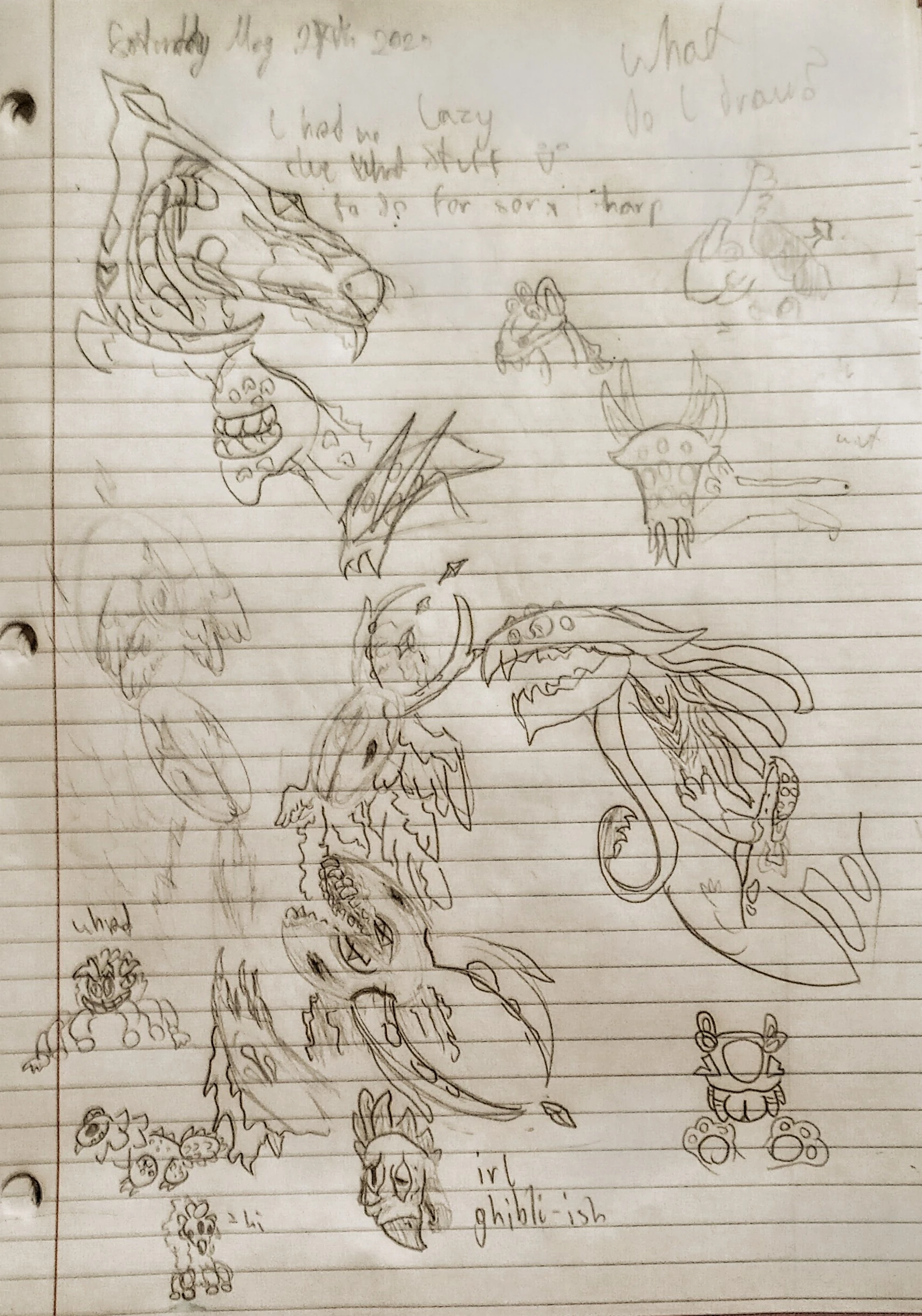 For y'all's interested in random scribbles | Fandom