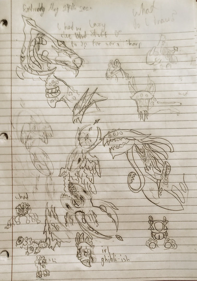 For y'all's interested in random scribbles | Fandom