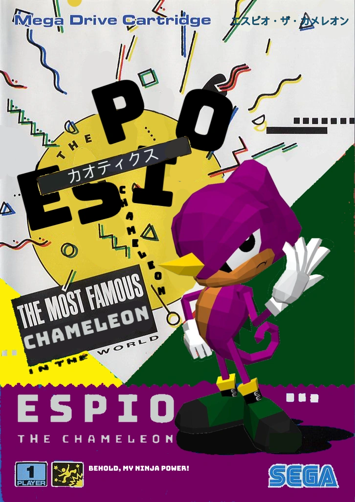 Hey, guys. Do you remember the hit game, “Espio the Chameleon” for the ...