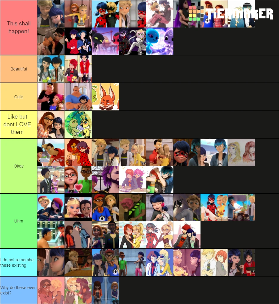 SHIPS TIER LIST (my opinion) | Fandom