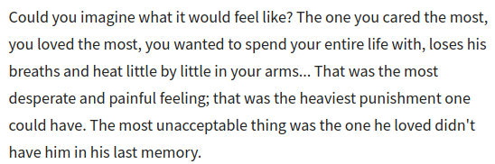 no thoughts, just sadness.. | Fandom