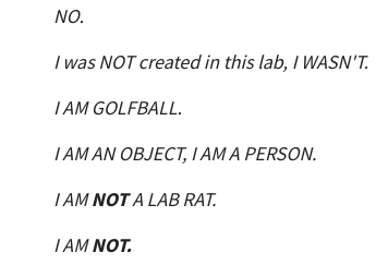 Reading Goiky Labs again because i forgot the plot and posting it onto ...