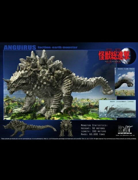Hey guys looked this anguirus design... | Fandom