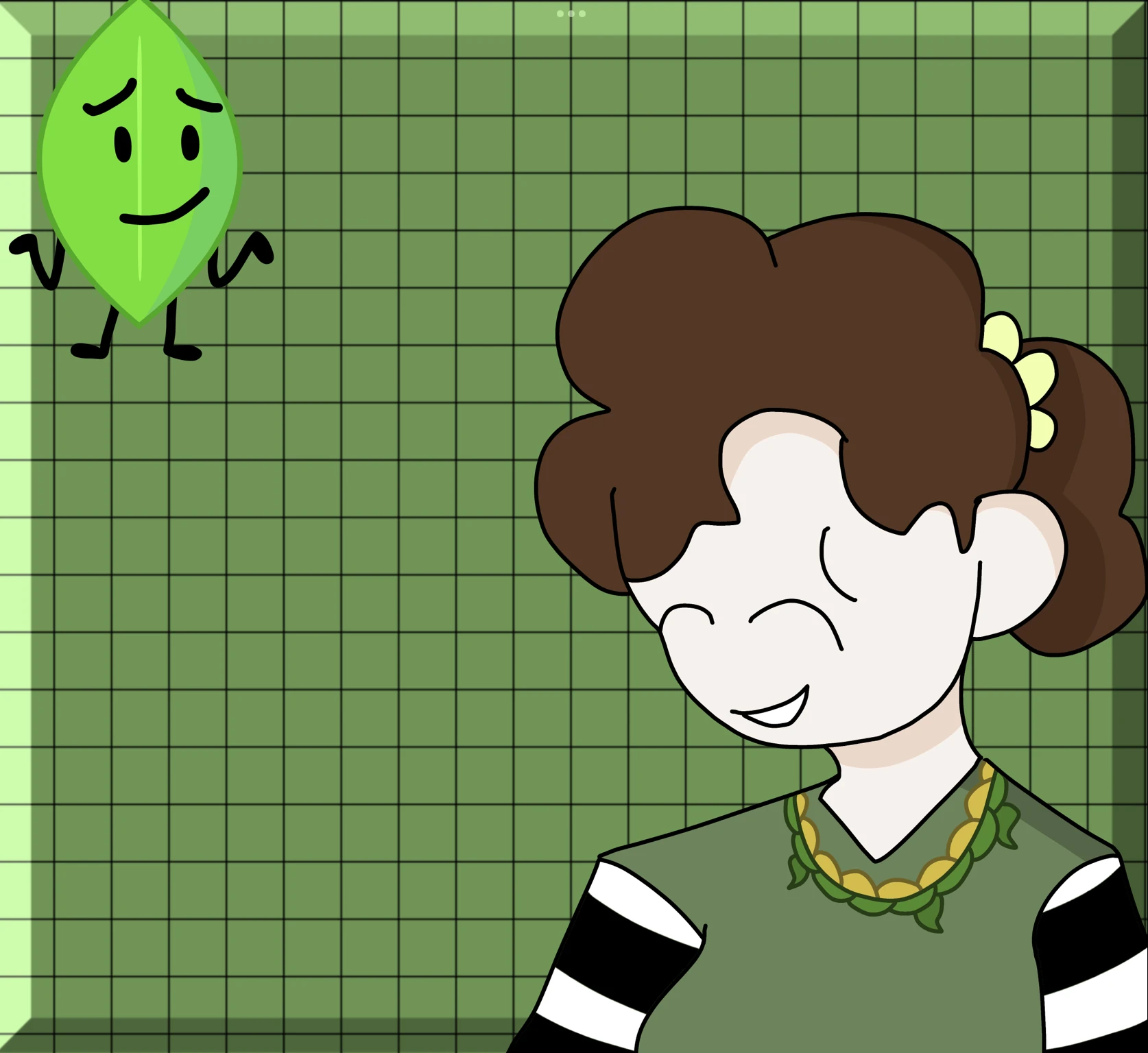 leafy as a human | Fandom