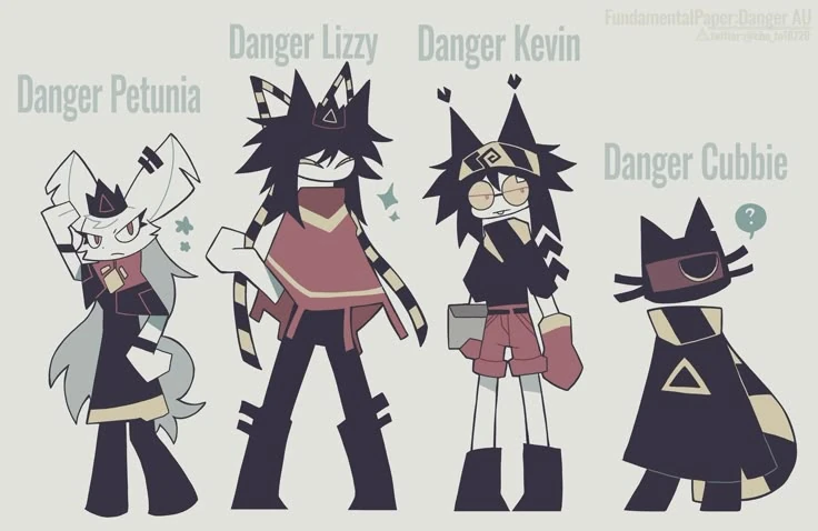 Please someone add the another Danger Au characters in this wiki | Fandom