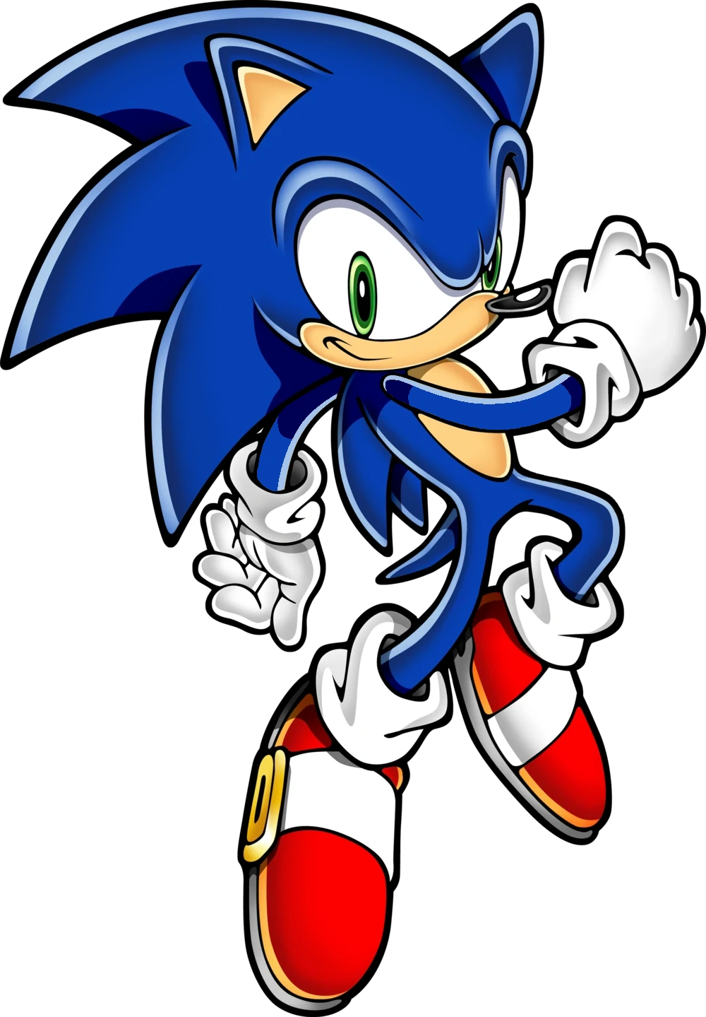 I made a 2D Artwork Blue Arm Sonic | Fandom