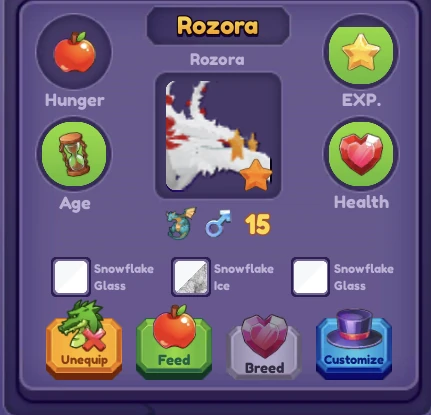 Trading a pure snowflake Rozora! | Fandom