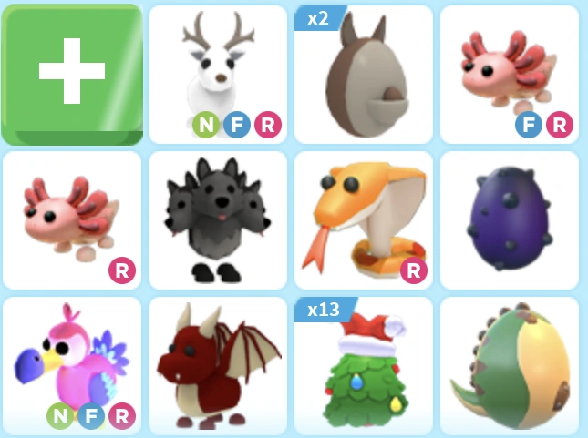 aight inventory (js legendaries, u can ask if i have other rarities ...