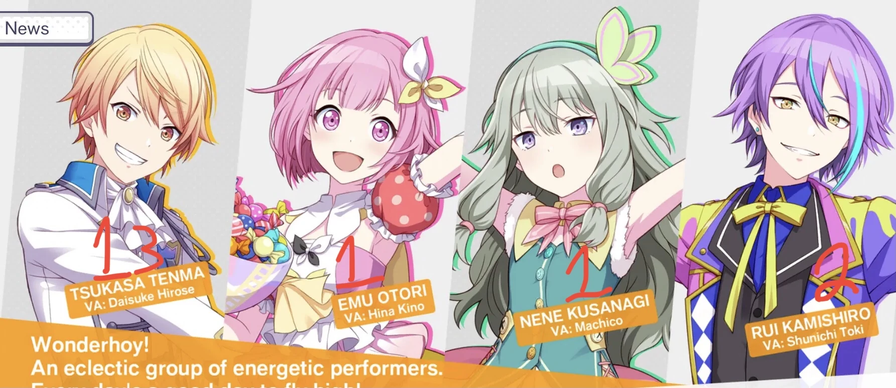 How much merch I have of the pjsk characters (Wxs and n25) | Fandom