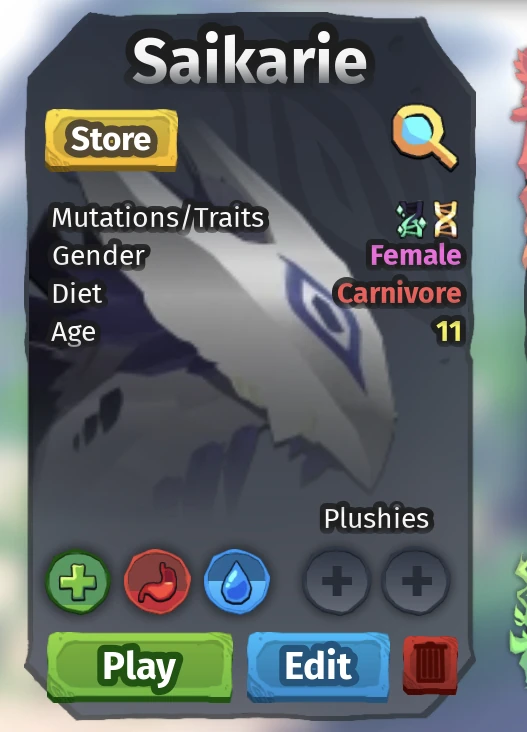 lf a GLOWTAIL saikarie with 2x traits | Fandom