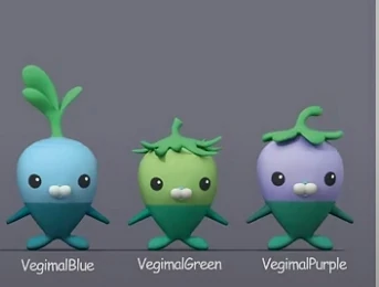 Names for Vegimal blue, green, and purple | Fandom