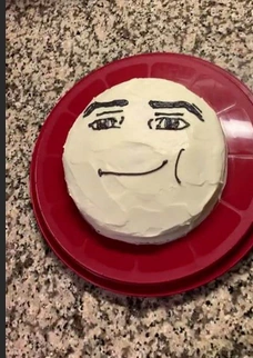 babe whats wrong you havent touched your roblox man face cake yet | Fandom
