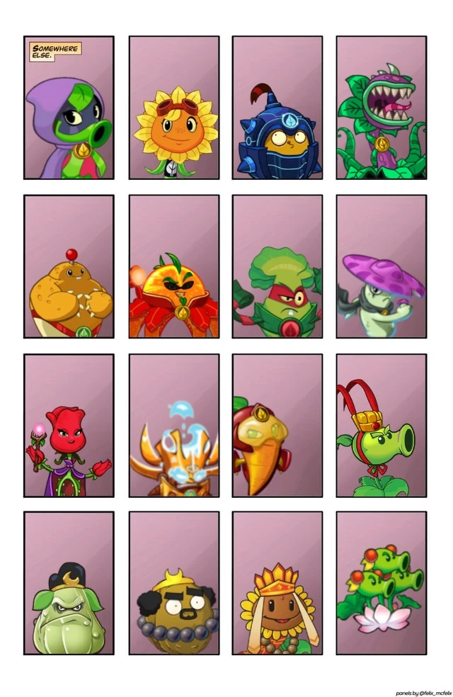 All Hero In Plants vs. Zombies Heroes And Plants vs. Zombies: Endless ...