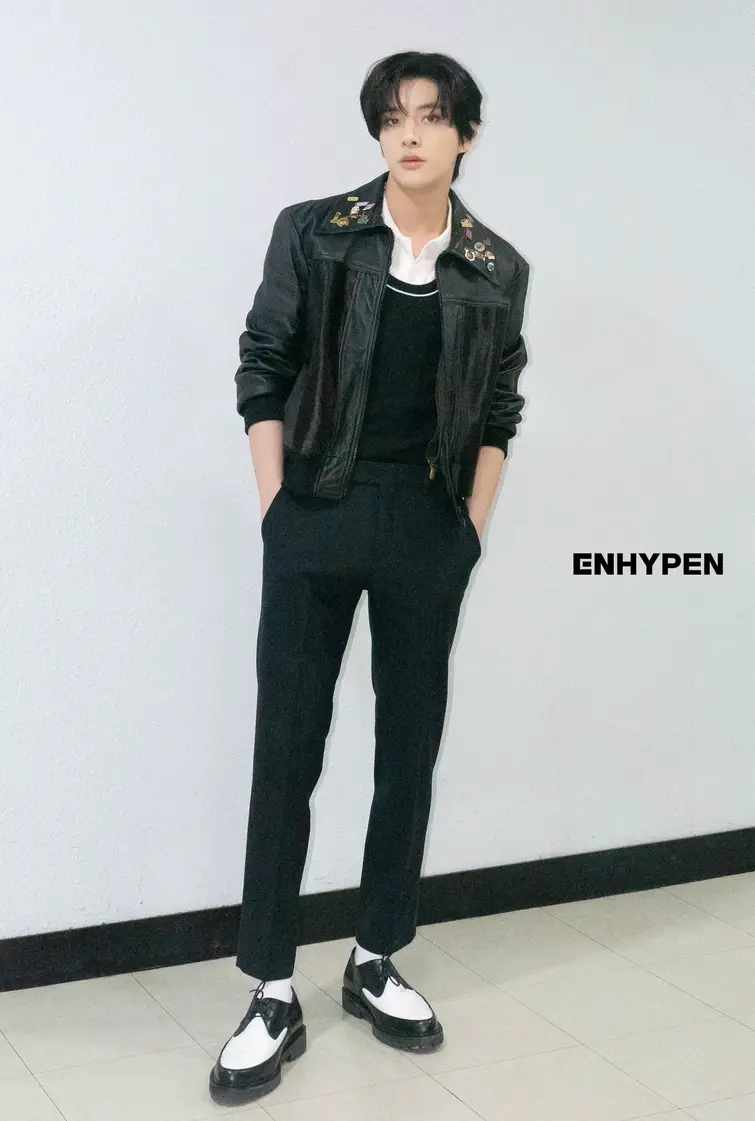 a compilation of jake standing awkwardly