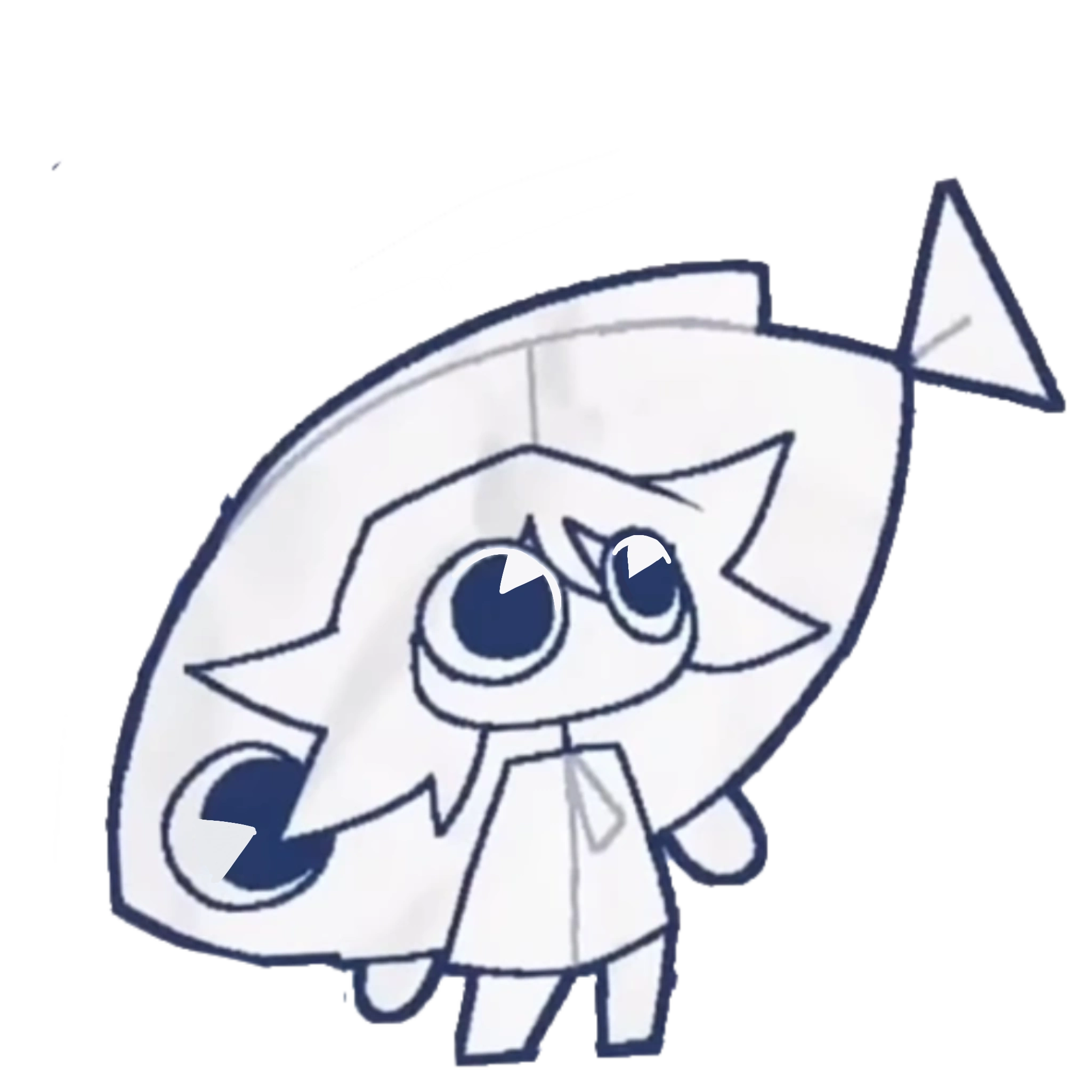 Adding Pac-Man shaped (pie eye) pupils on Chip because I prefer the ...