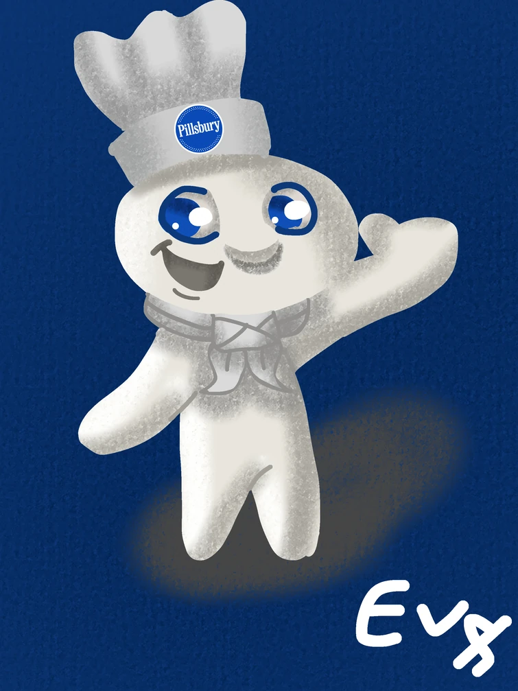 Our drawing of the Pillsbury Doughboy | Fandom