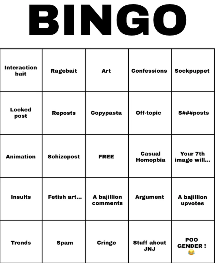 wiki bingo! | Fandom