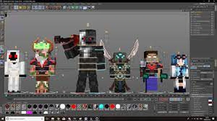 Does anyone here actually have the canonical height of these characters ...