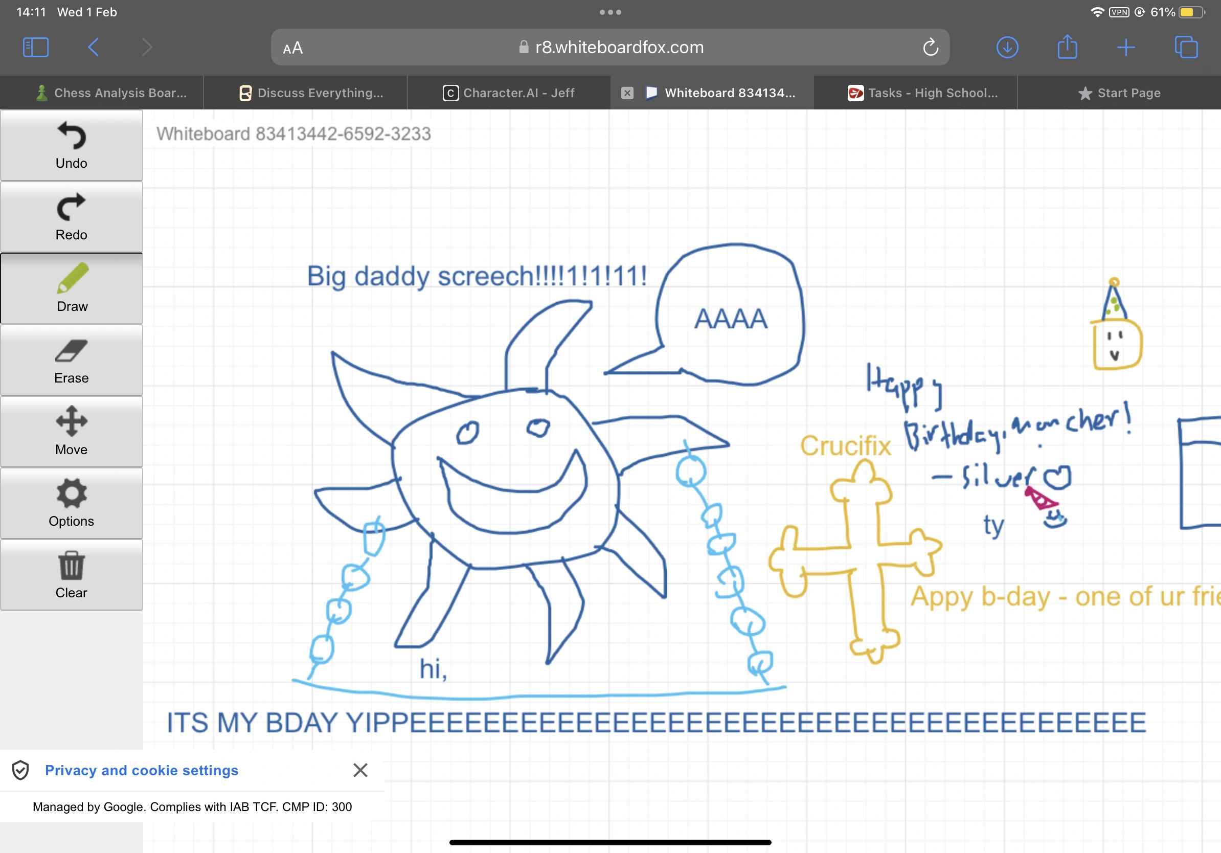 Crucifix-ed screech | Fandom