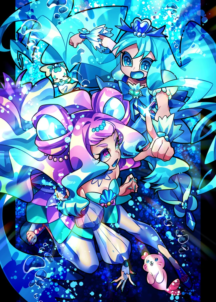 PreCure Art Showcase (Part 2, small horror warning!!) | Fandom