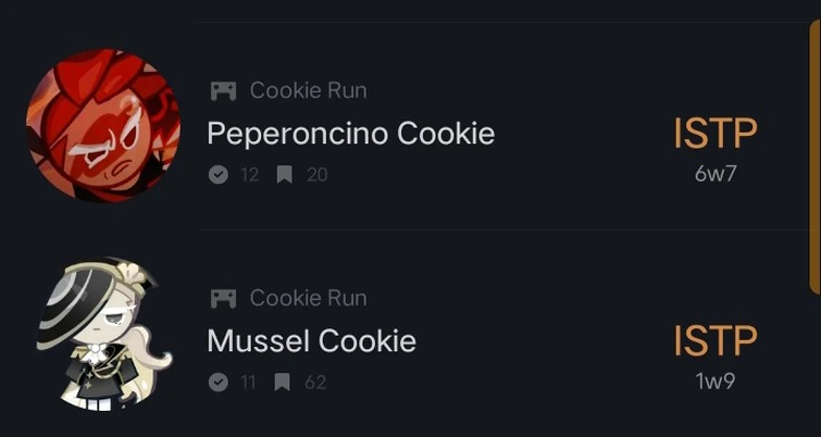 Cookies that has the same mbti as me according to pdbee | Fandom