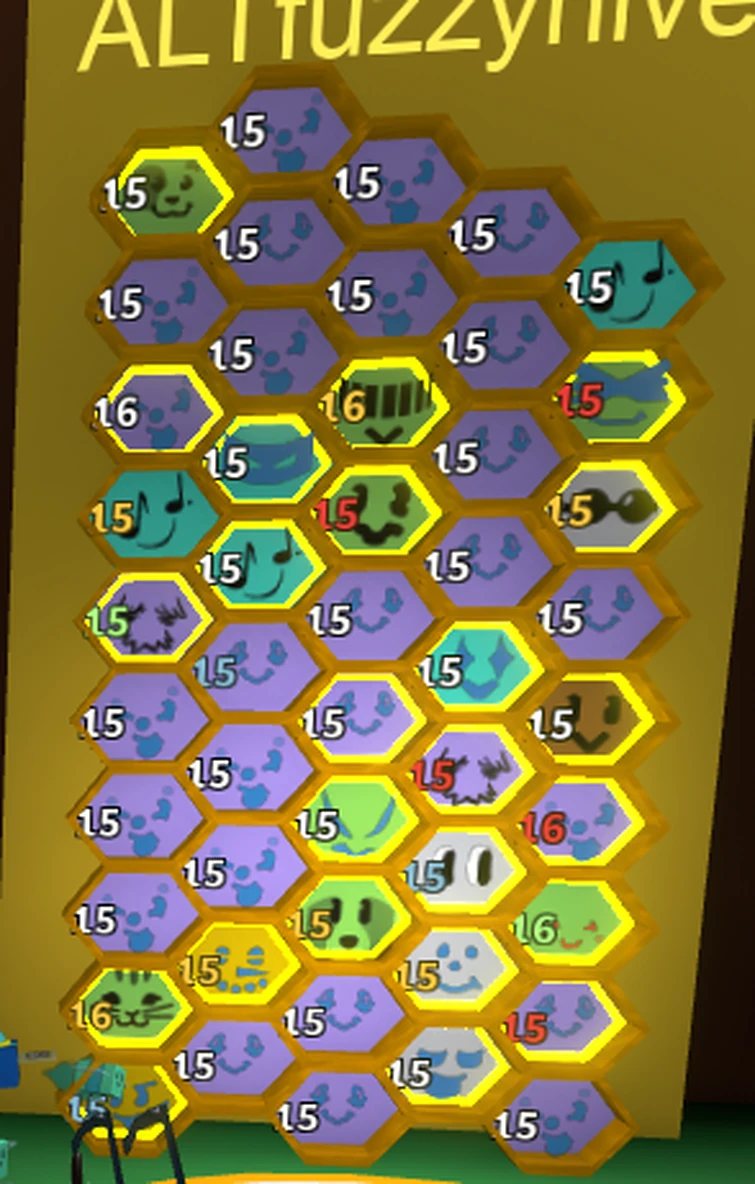 Journey to Fuzzy Hive #16! Got 48 Bees and getting close to the completion! | Fandom