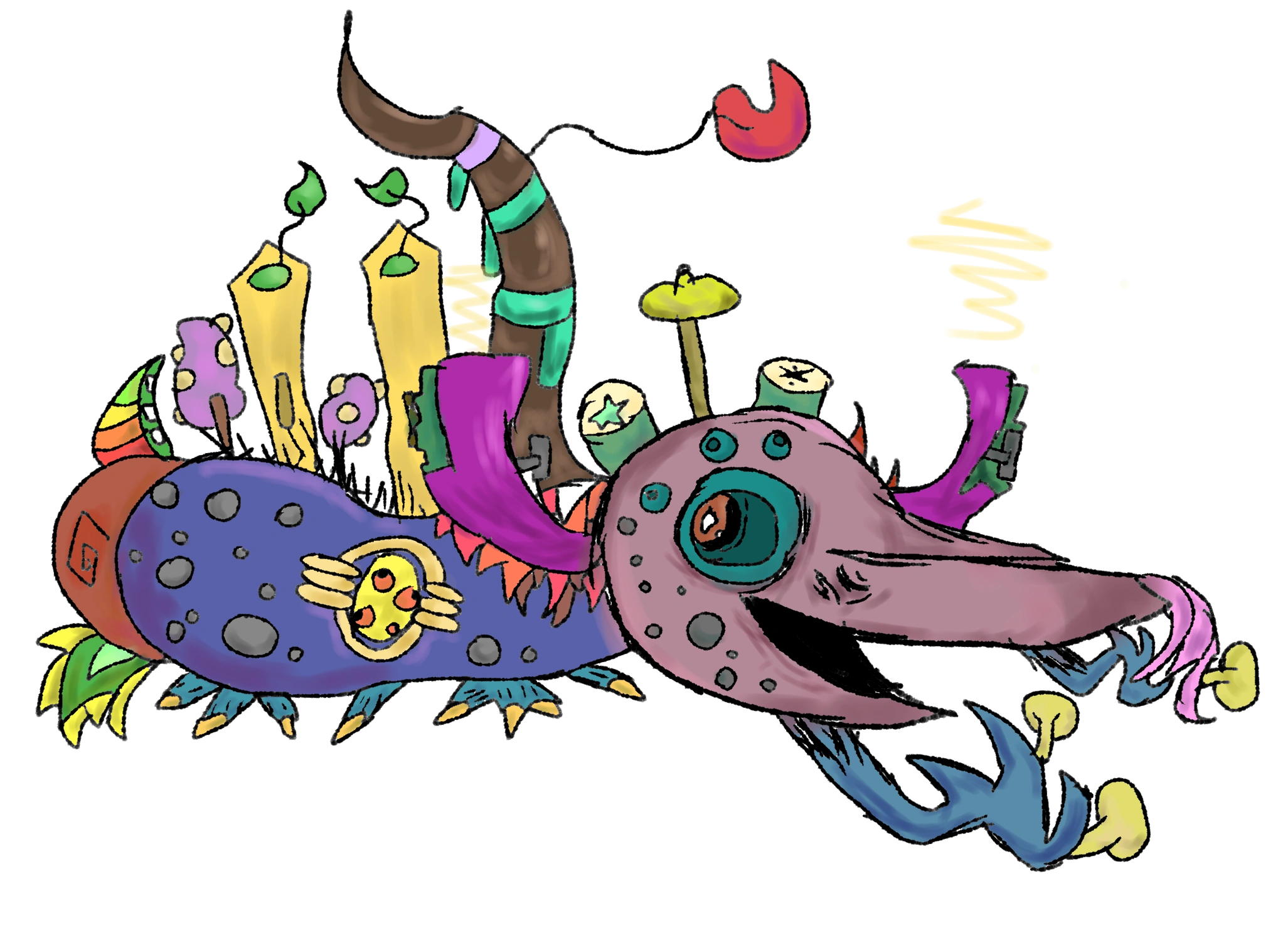 Fusing all Wublin’s 2 [Coloring+Shading] | Fandom