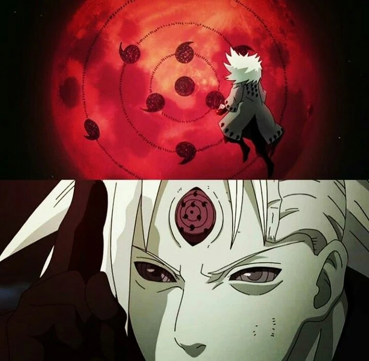 se o naruto fizesse uma cupula de gudoudama durante o mugen tsukuyomi ...