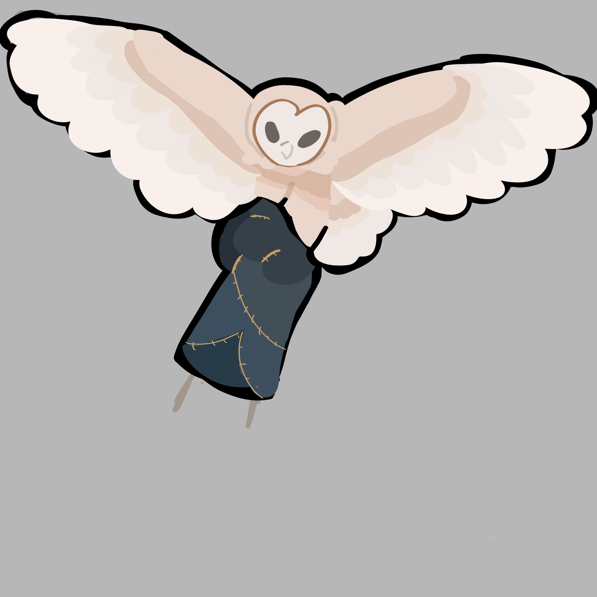 Half baked owl drawing | Fandom