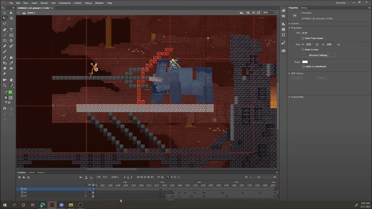 Do you know why the Nether background loops in AVM Shorts Season 3 ...