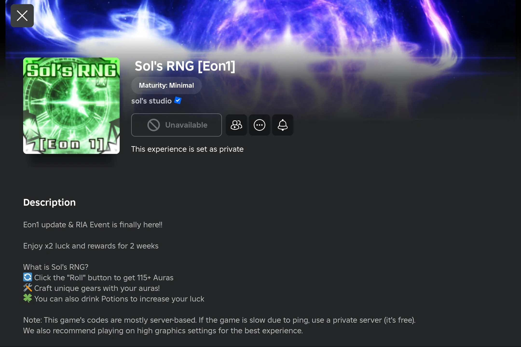 WHY IS SOLS RNG DOWN!?!? (Pls tell me the reasons I wanna gambling for ...