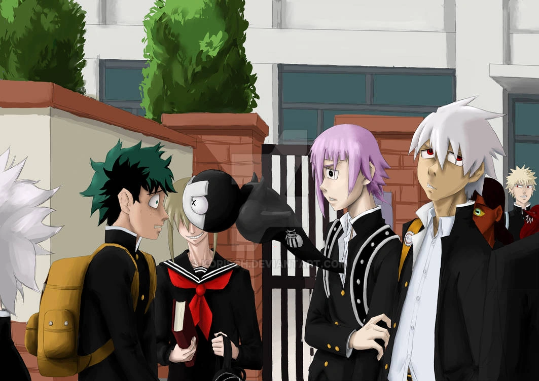 Soul eater X my hero academia fan art. | Fandom