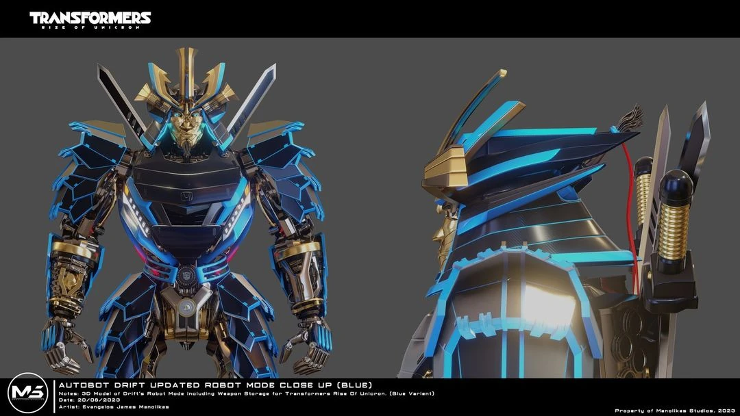 New design Drift for the fan film Transformers: Rise of Unicron | Fandom