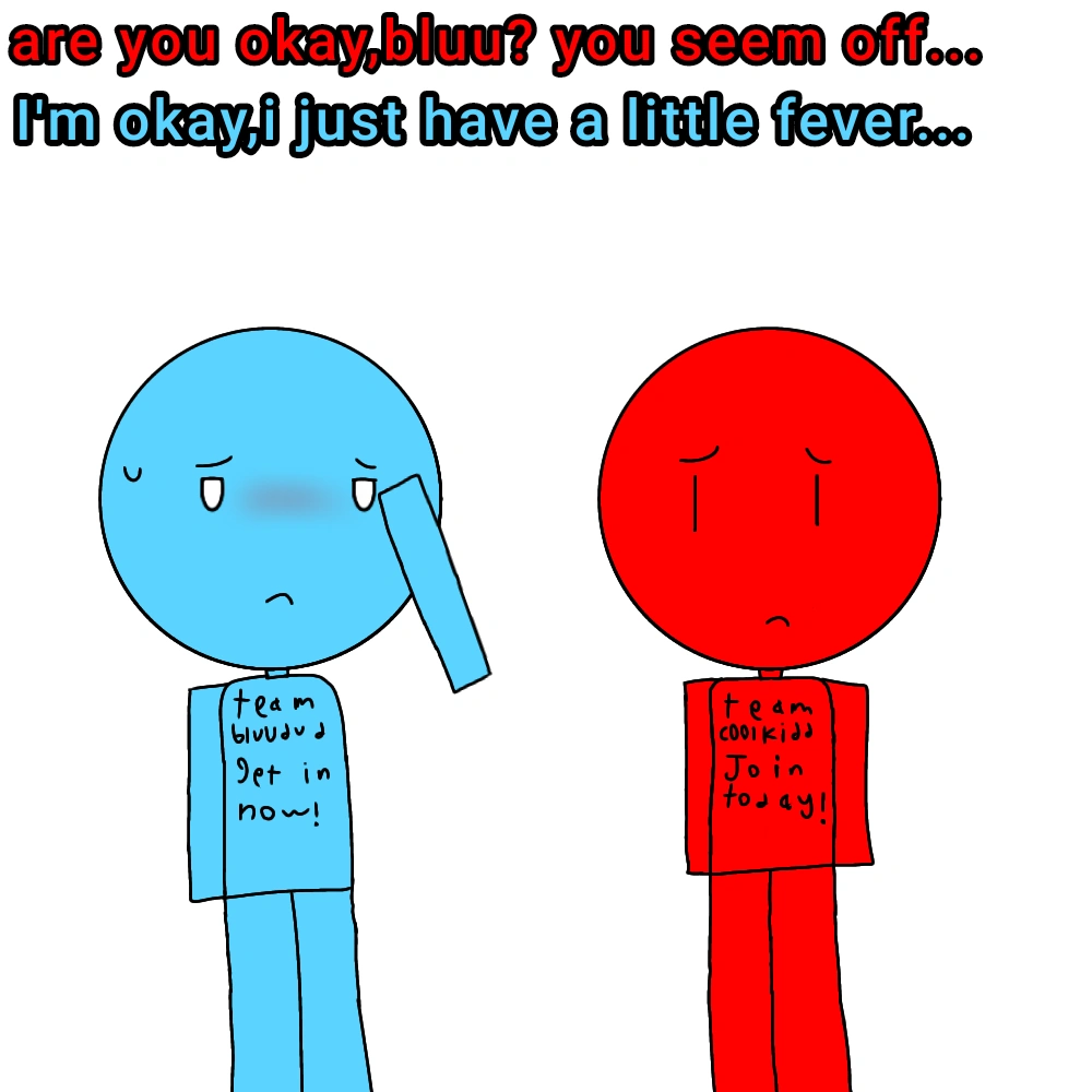 Idk when I made this but uhhh,I drew bluudud and c00lkidd exept bluudud ...